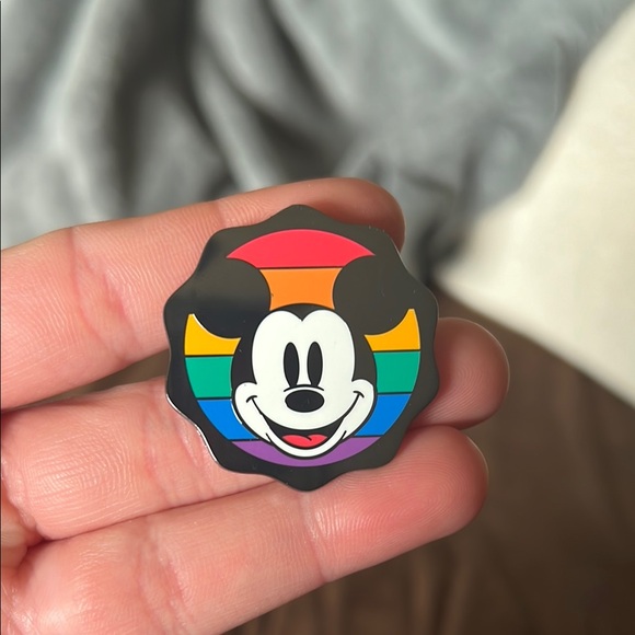 Disney | Accessories | Mickey Mouse Rainbow Pride Pin | Poshmark
